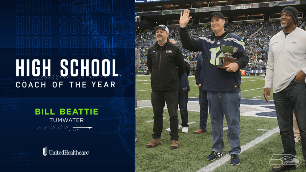 Tumwater's Head Football Coach Bill Beattie named Coach of the Year ...
