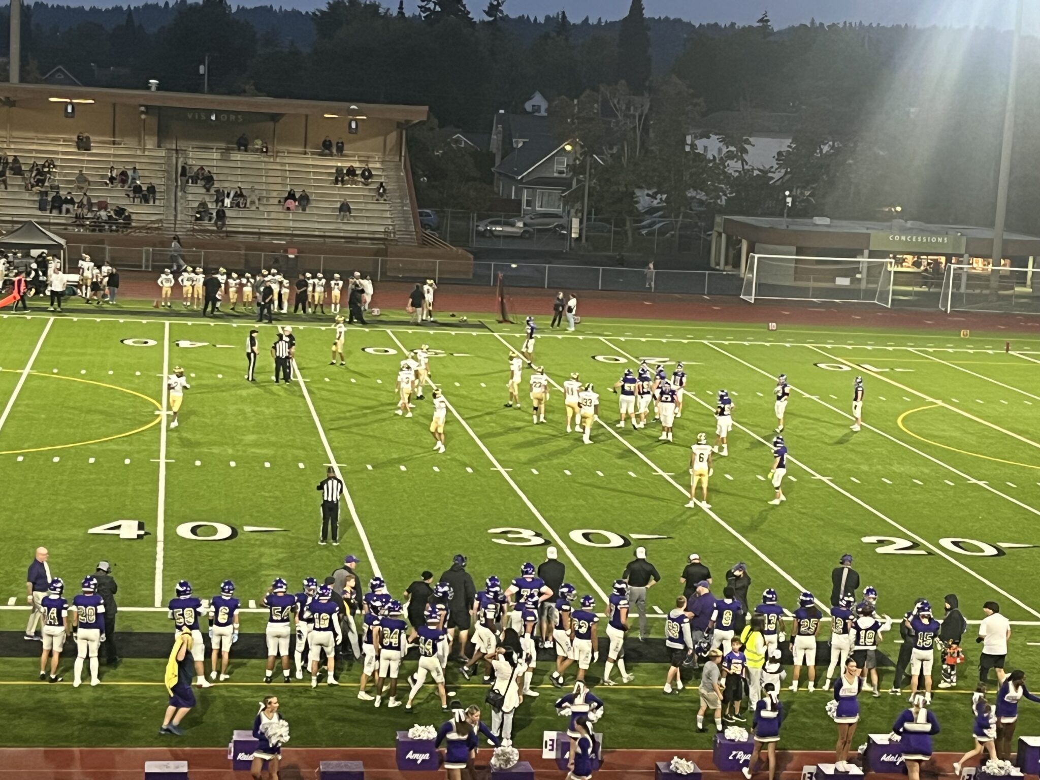 Puyallup win home opener thanks to Douglas 3 TD; Bowie 47 yard kick ...