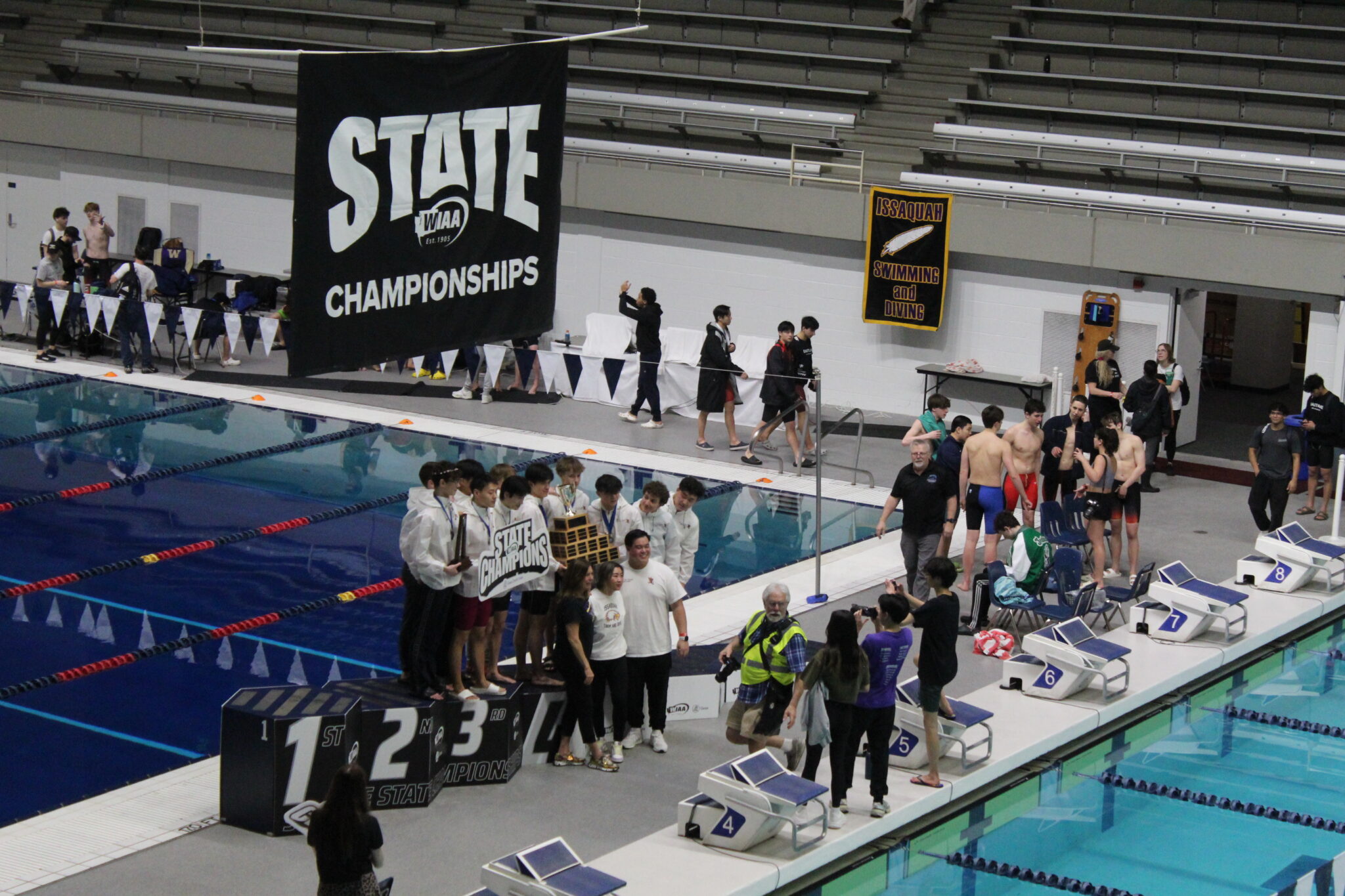 WIAA State 4A Boys Swim: Issaquah bookends the Meet for their Historic ...