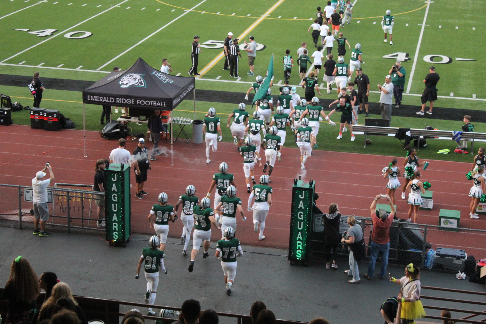 HS Football: Emerald Ridge holds on to Opening night win over Kentwood ...